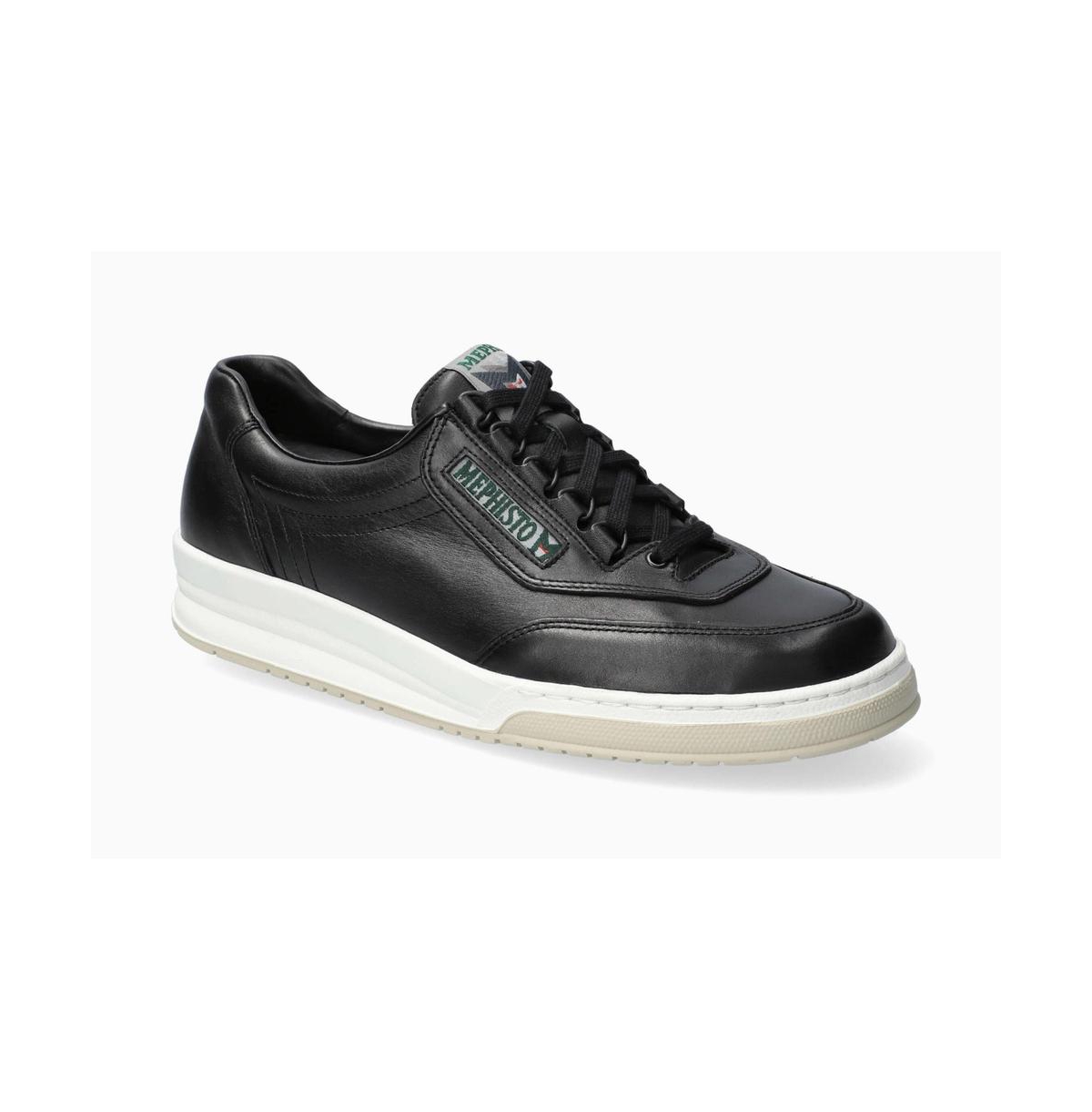 Click here for Mephisto Mens Match Leather Sneaker - Black calf prices
