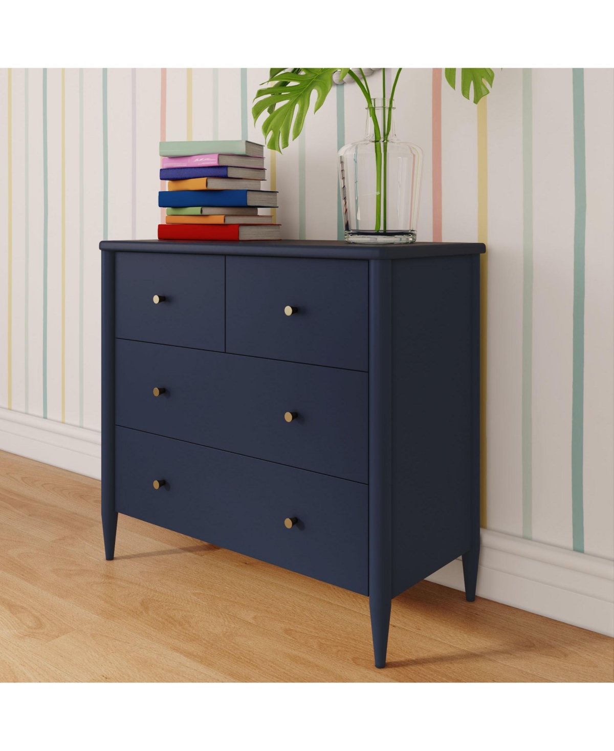 Click here for Max and Lily Harbor 4-Drawer Dresser - Blue prices