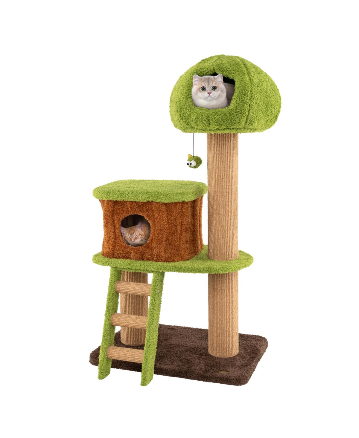 Click here for Cozito Cat Tree with Mushroom Nest Condo and Climb... prices