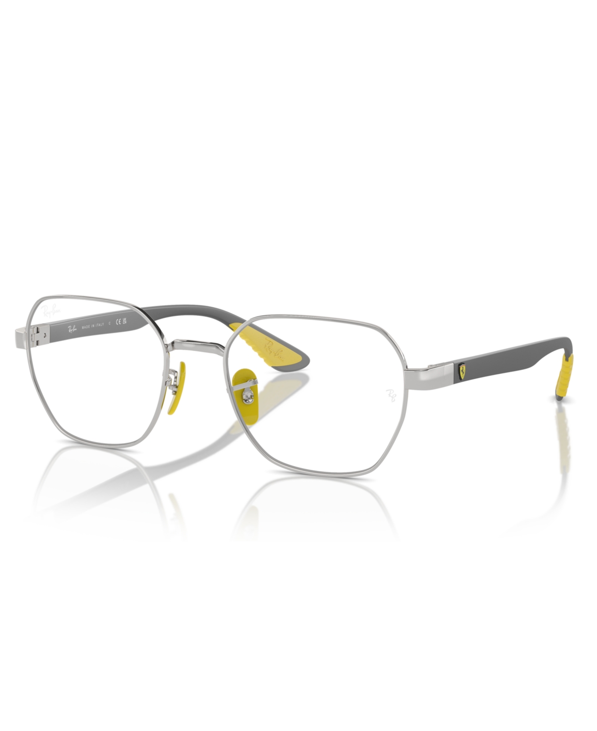 Click here for Ray-Ban Irregular Unisex Eyeglasses  RB6594M - Sil... prices