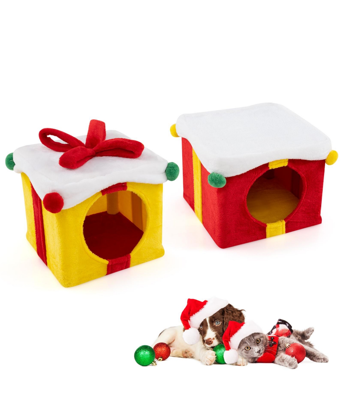 Click here for Cozito Cat House Christmas Gift Box Shaped with 2... prices