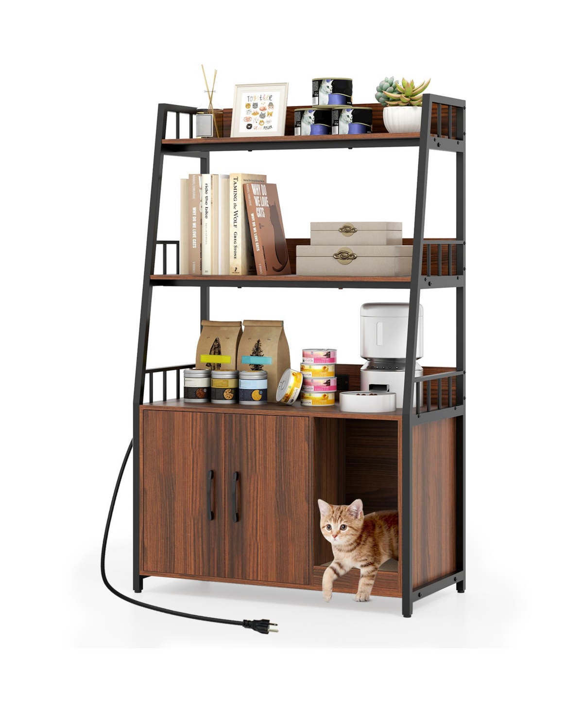 Click here for Cozito Cat Litter Box Enclosure 52 in Charging Sta... prices