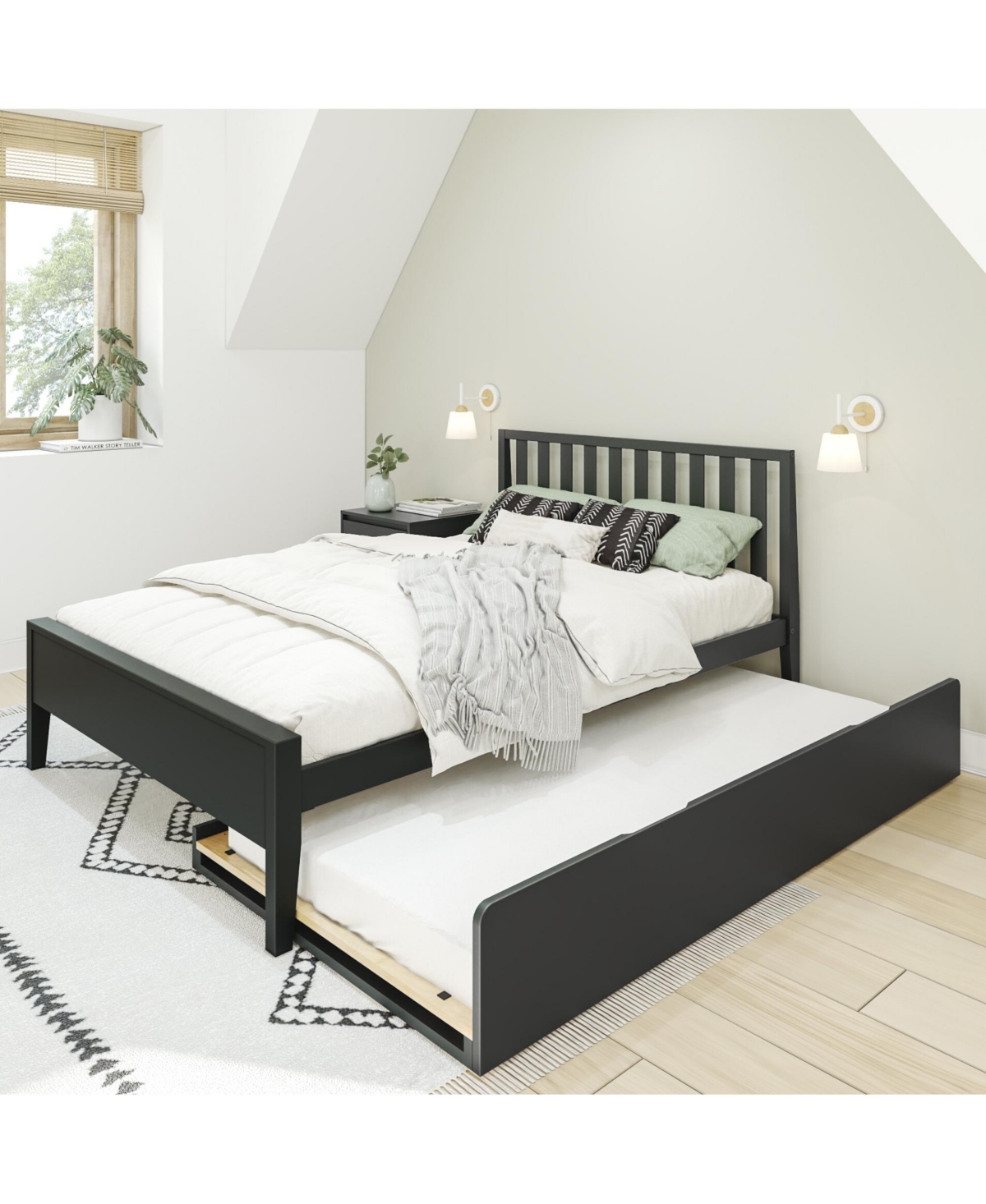 Click here for Max & Lily Scandinavian Full-Size Bed with Twin-Si... prices