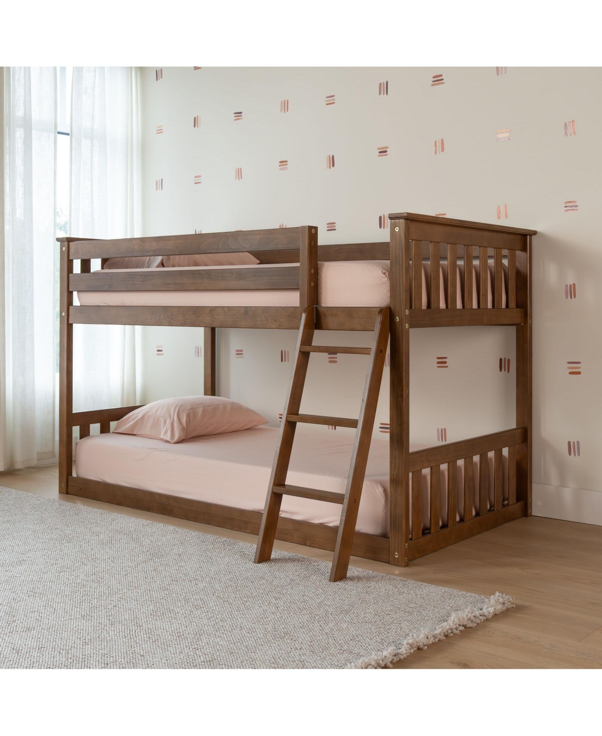 Click here for Max & Lily Bunk Bed for Kids  Solid Wood Low Bunk... prices