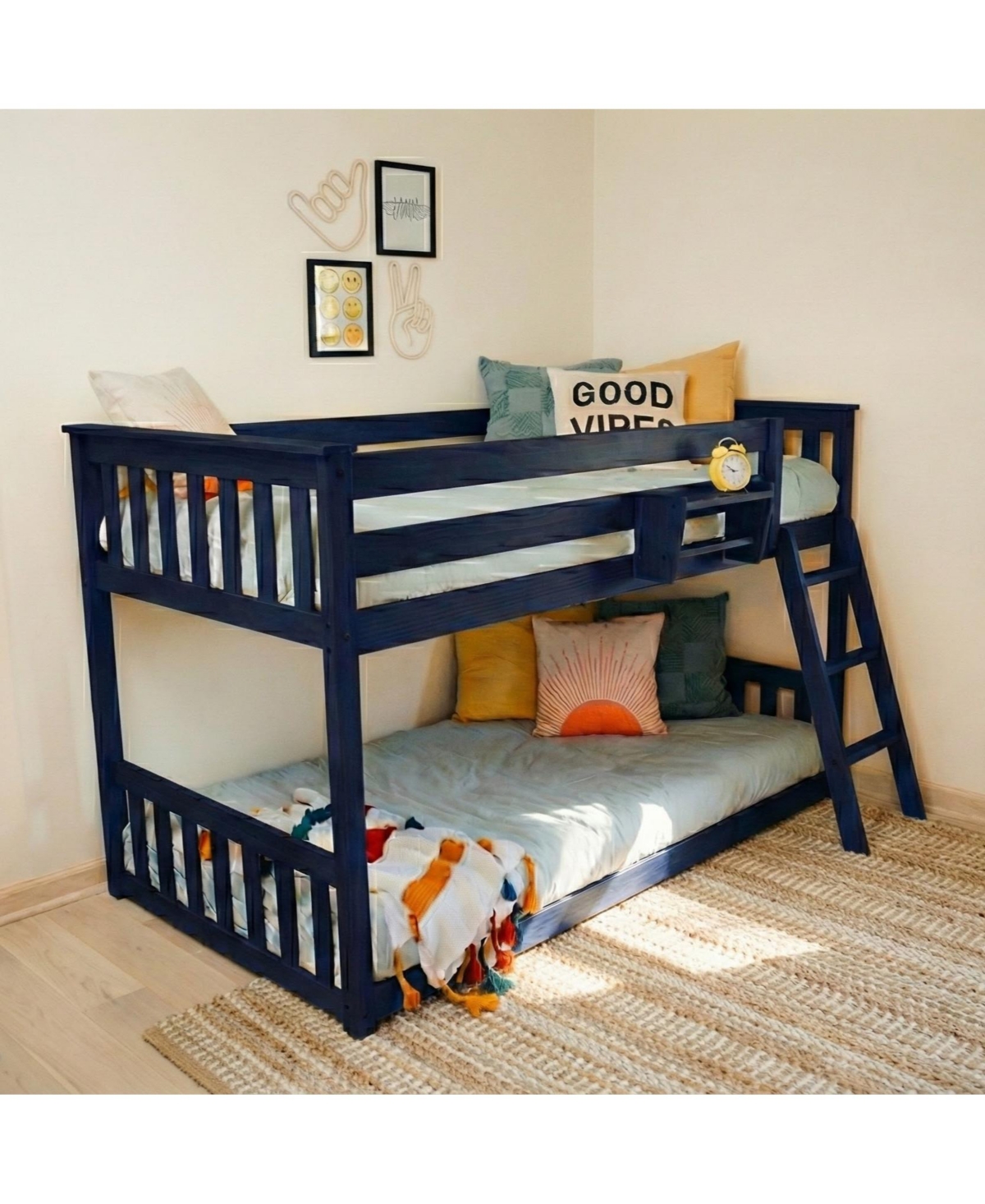Click here for Max & Lily Bunk Bed for Kids  Solid Wood Low Bunk... prices