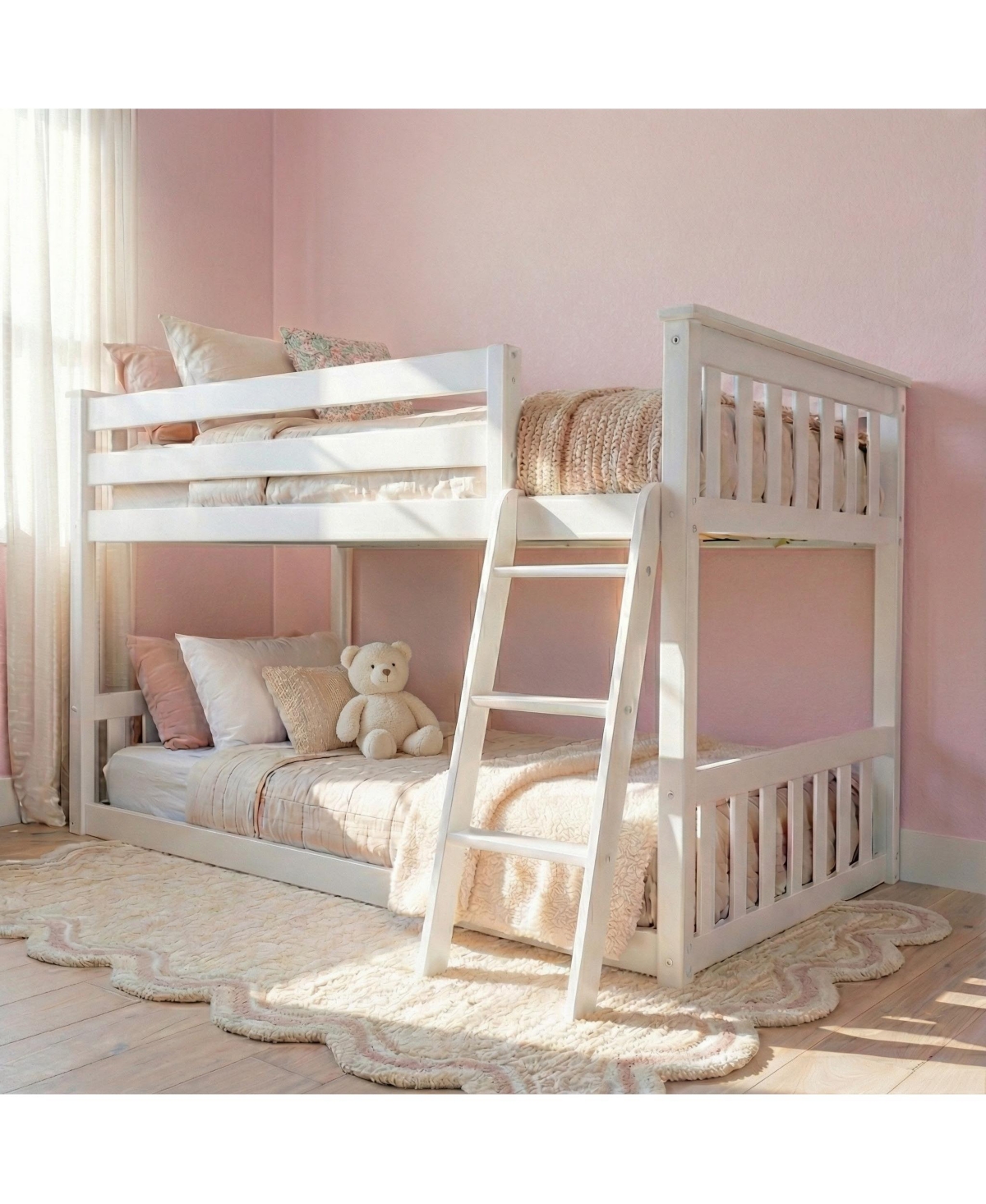Click here for Max & Lily Bunk Bed for Kids  Solid Wood Low Bunk... prices