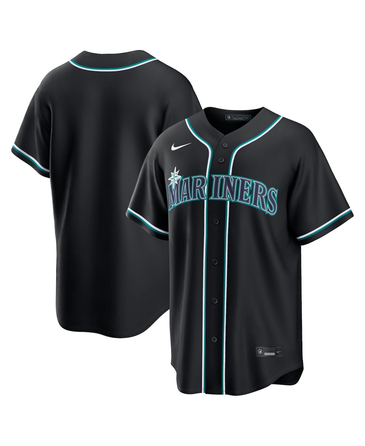 Click here for Nike Mens Black Seattle Mariners 2026 Replica Fash... prices