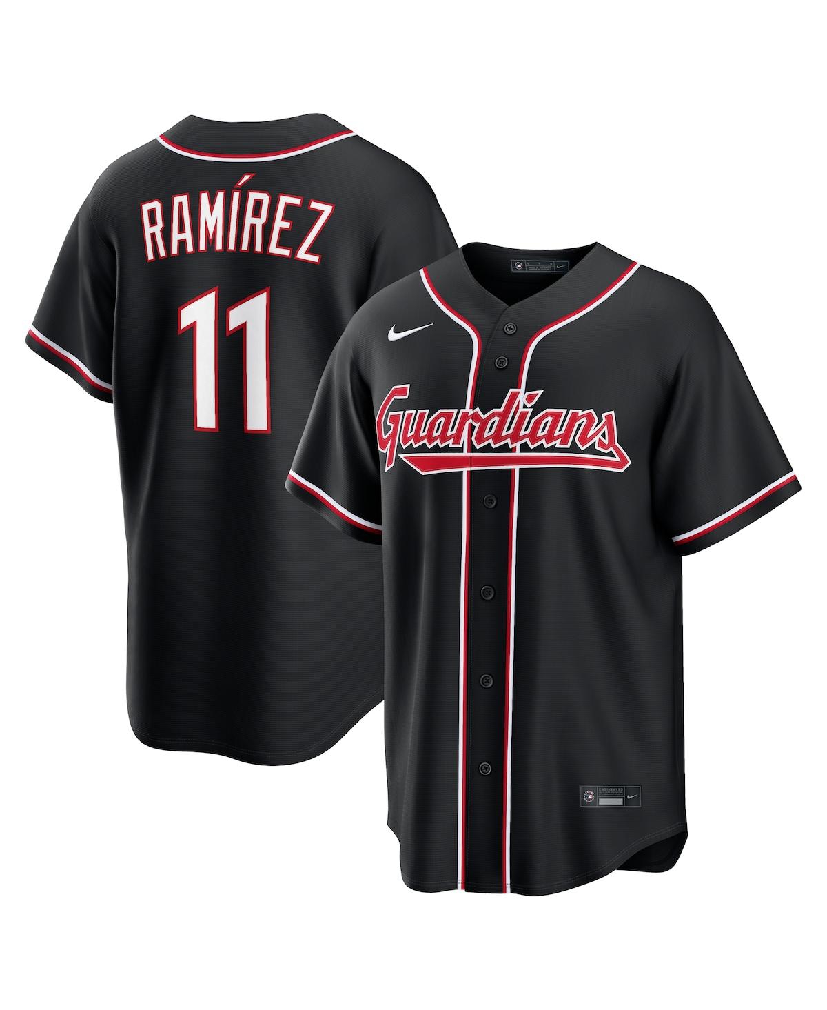 Click here for Nike Mens Jose Ramirez Black Cleveland Guardians 2... prices