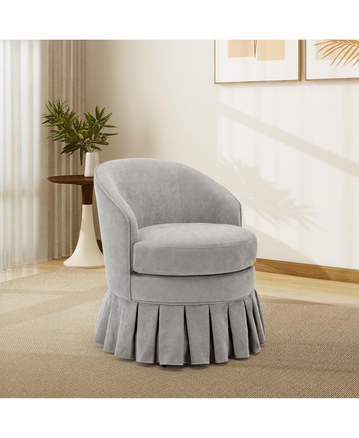 Click here for gaomon Mid Century Modern Upholstered Arm Chair wi... prices