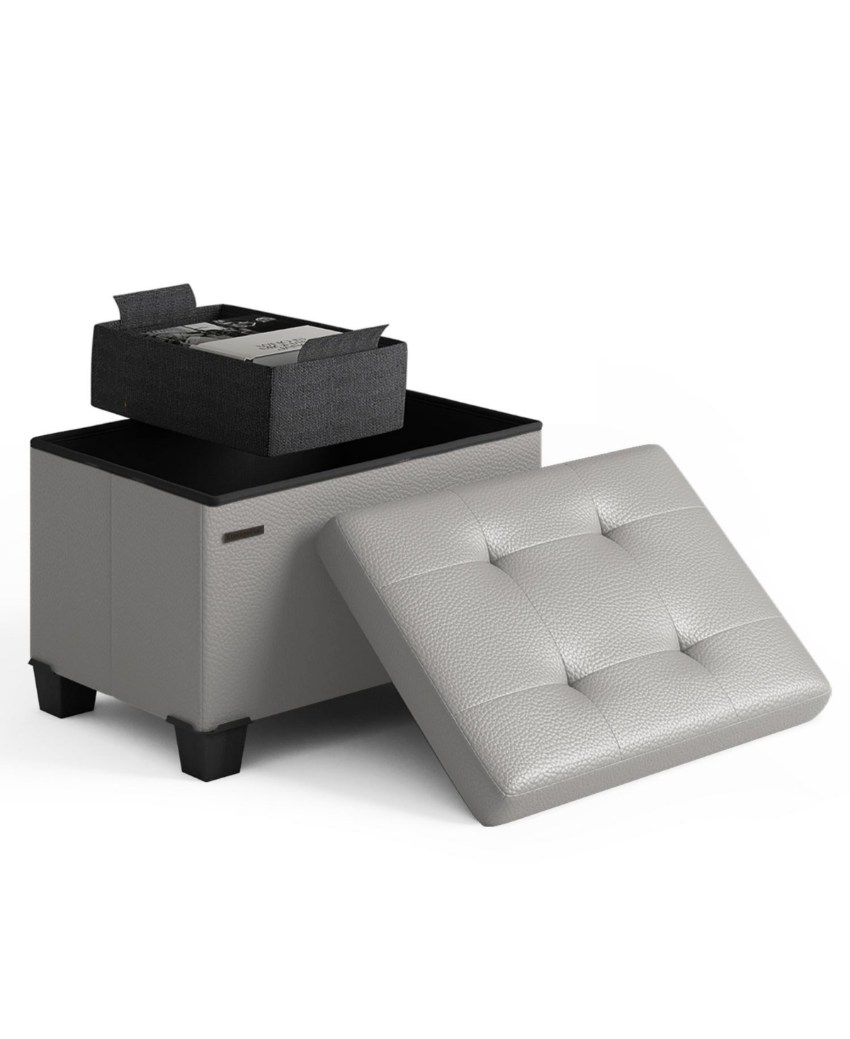 Click here for Nestl 16 Inches Ottoman Storage Bench with Storage... prices