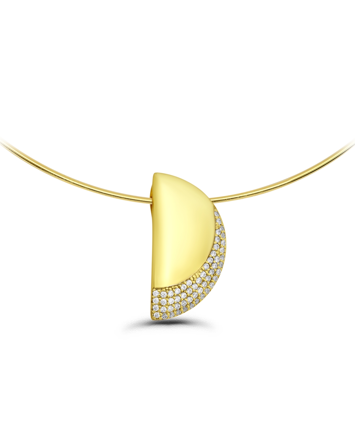 Click here for Christian Siriano New York 14k Gold-Plated Half Ci... prices