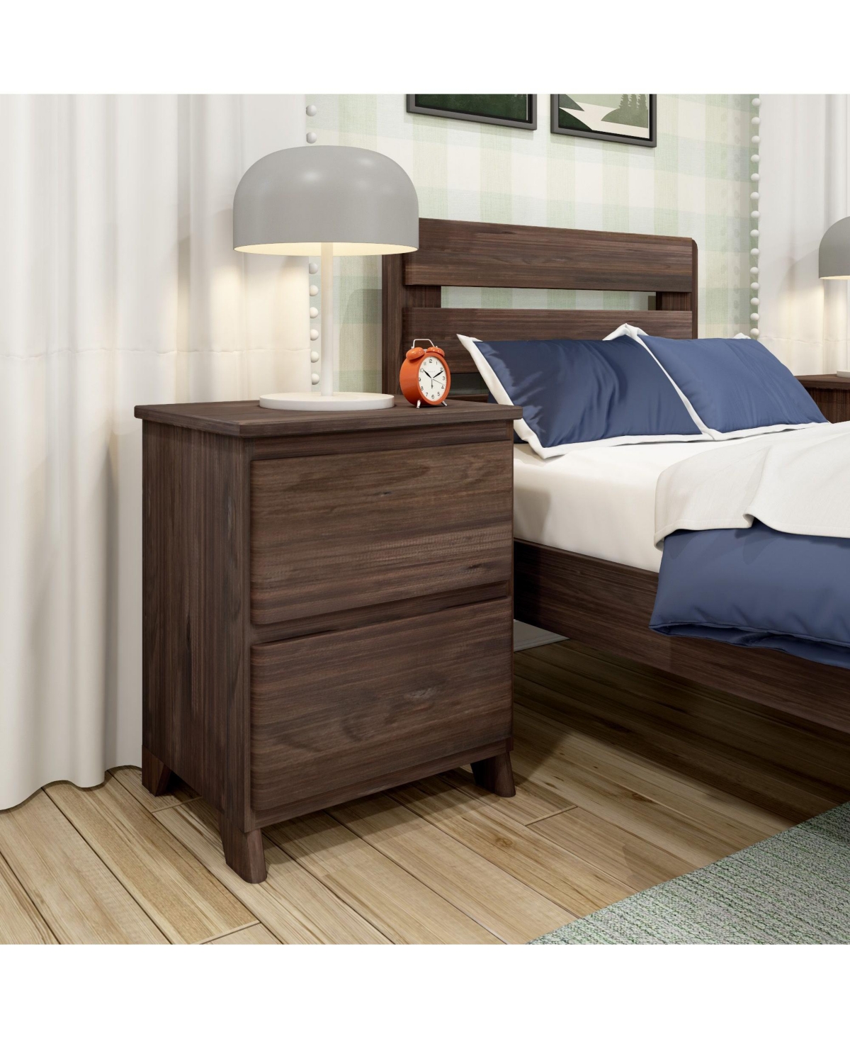 Click here for Max & Lily Farmhouse Kd Nightstand with 2 Drawers... prices