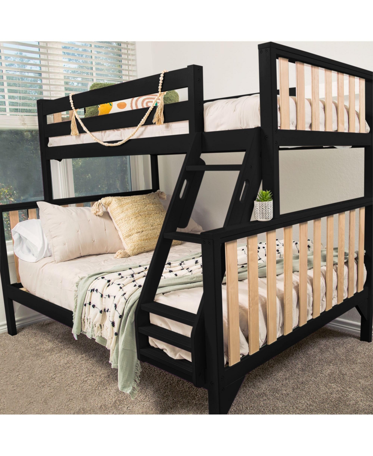 Click here for Max and Lily Bunk Bed Twin over Full Size  Solid W... prices