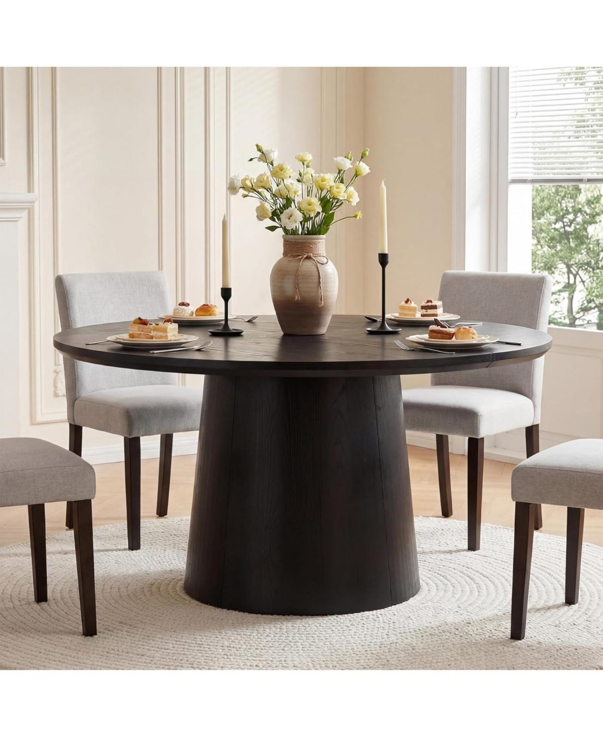 Click here for Tribesigns 47.24 Inches Round Dining Table  Modern... prices