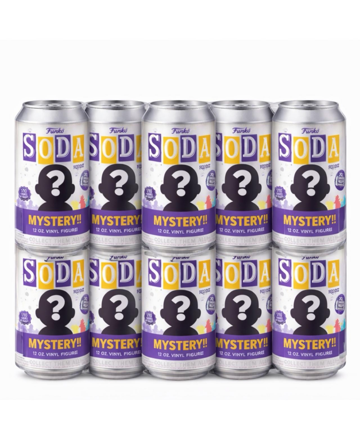 Click here for Funko Pack of 8 Surprise Mystery Soda Figure Rando... prices