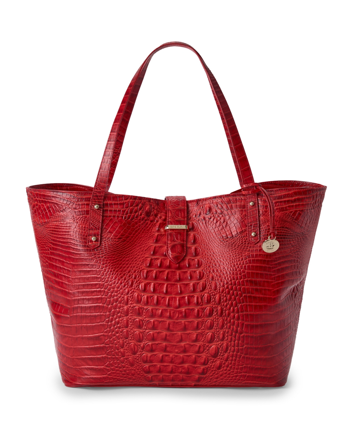 Click here for Brahmin All Day Extra-Large Leather Tote Handbag -... prices