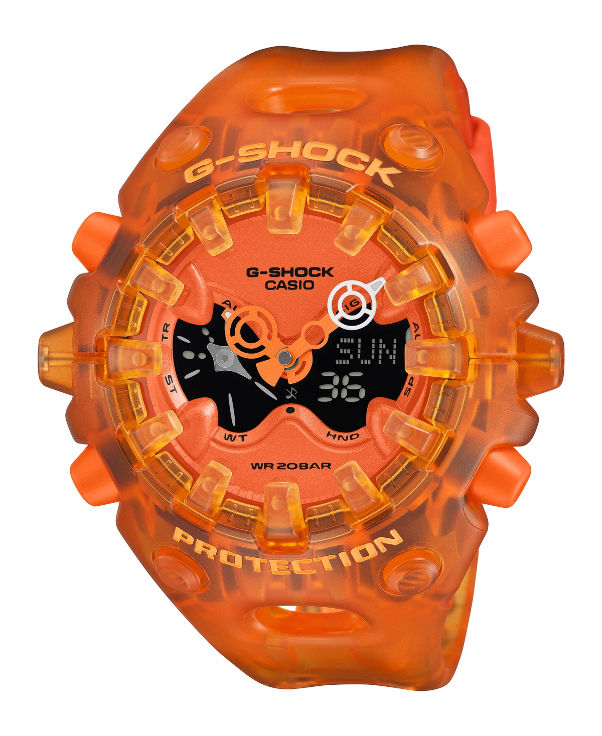 Click here for G-Shock Mens Japanese Quartz Analog Digital Orange... prices