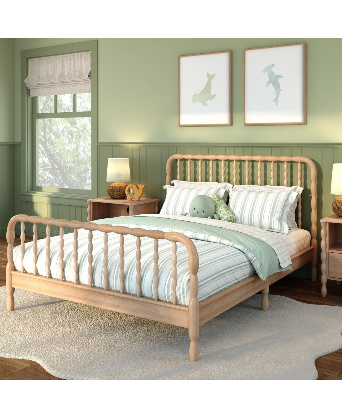 Click here for Max & Lily Jenny Lind Queen Bed - Blonde prices