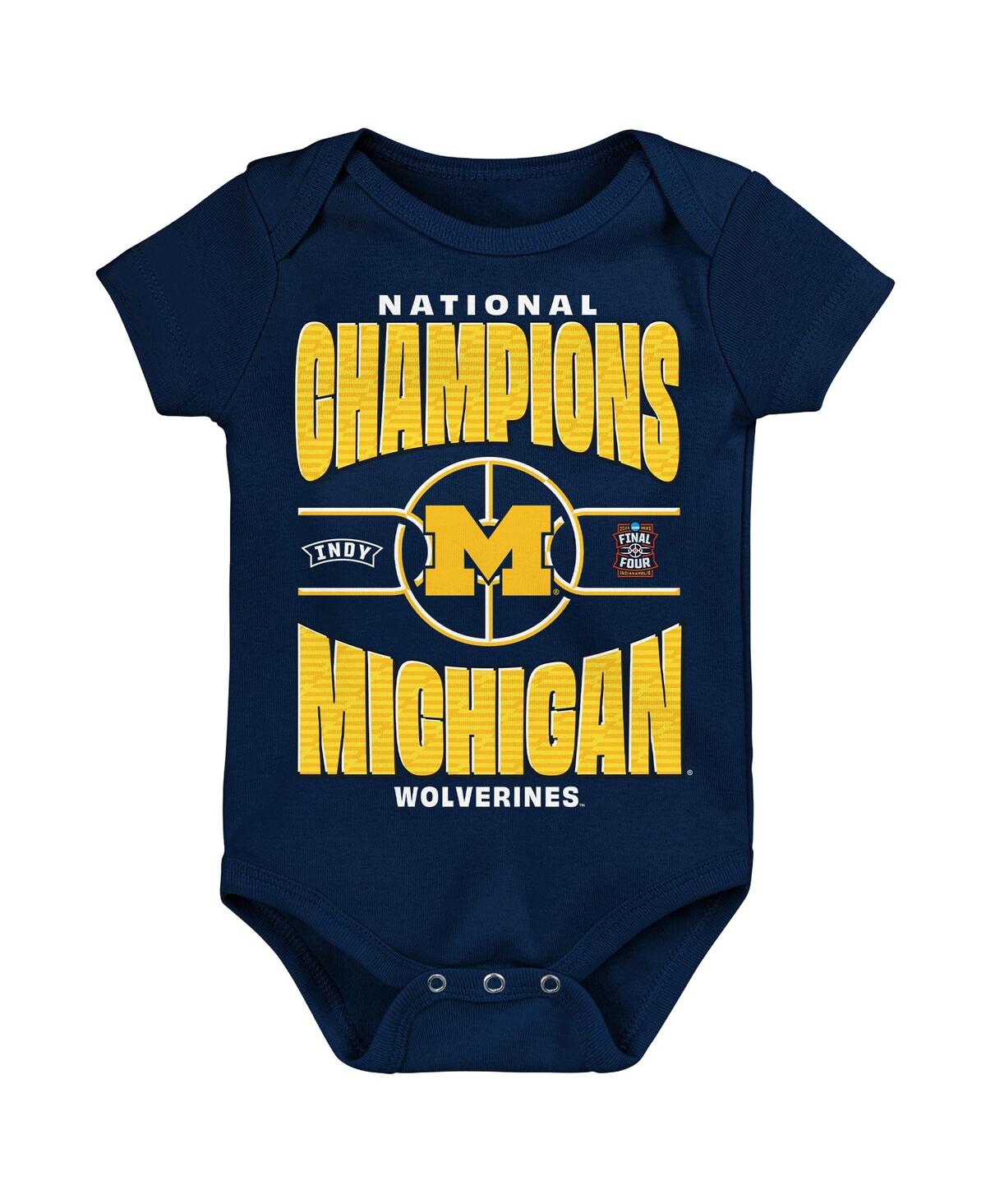Click here for Outerstuff Baby Boys and Girls Navy Michigan Wolve... prices