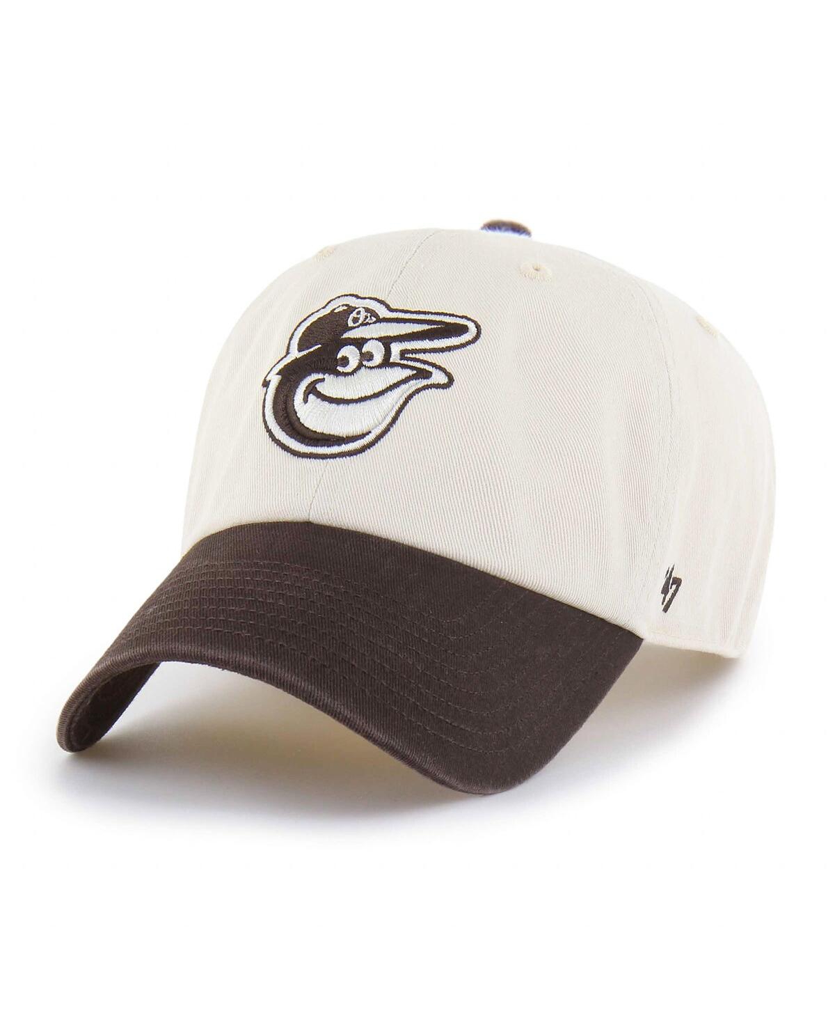 Click here for 47 Brand Mens Natural/Brown Baltimore Orioles Two-... prices