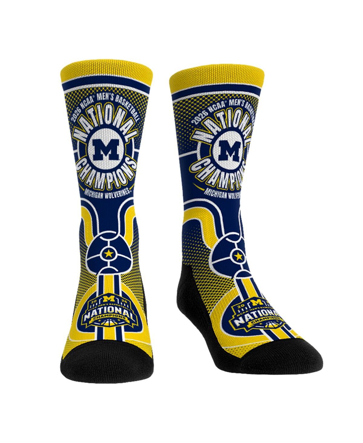 Click here for Rock Em Socks Mens and Womens Navy Michigan Wolver... prices