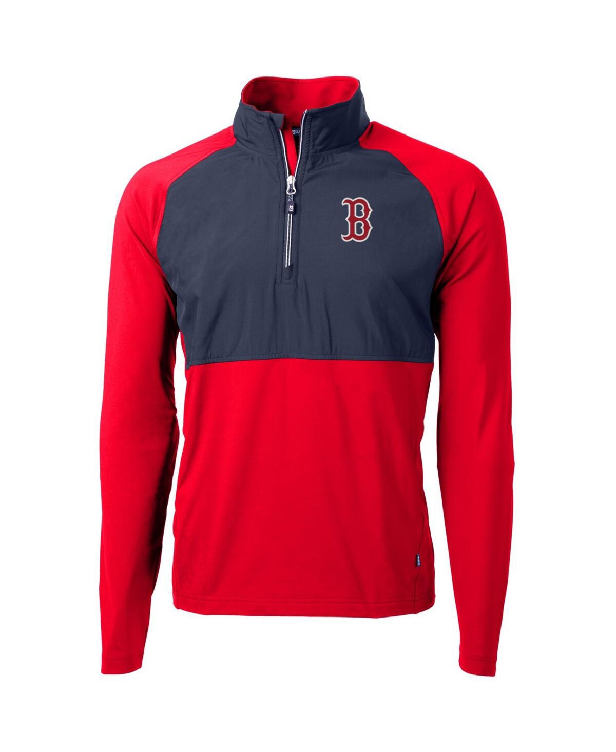 Click here for Cutter & Buck Mens Red/Navy Boston Red Sox Adapt E... prices