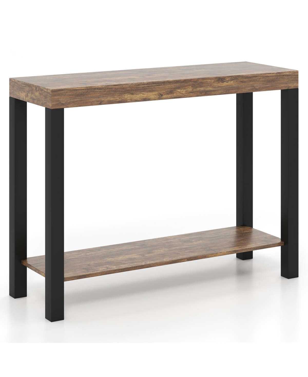 Click here for Slickblue 2 Tier Bar Table with Open Shelves  Home... prices