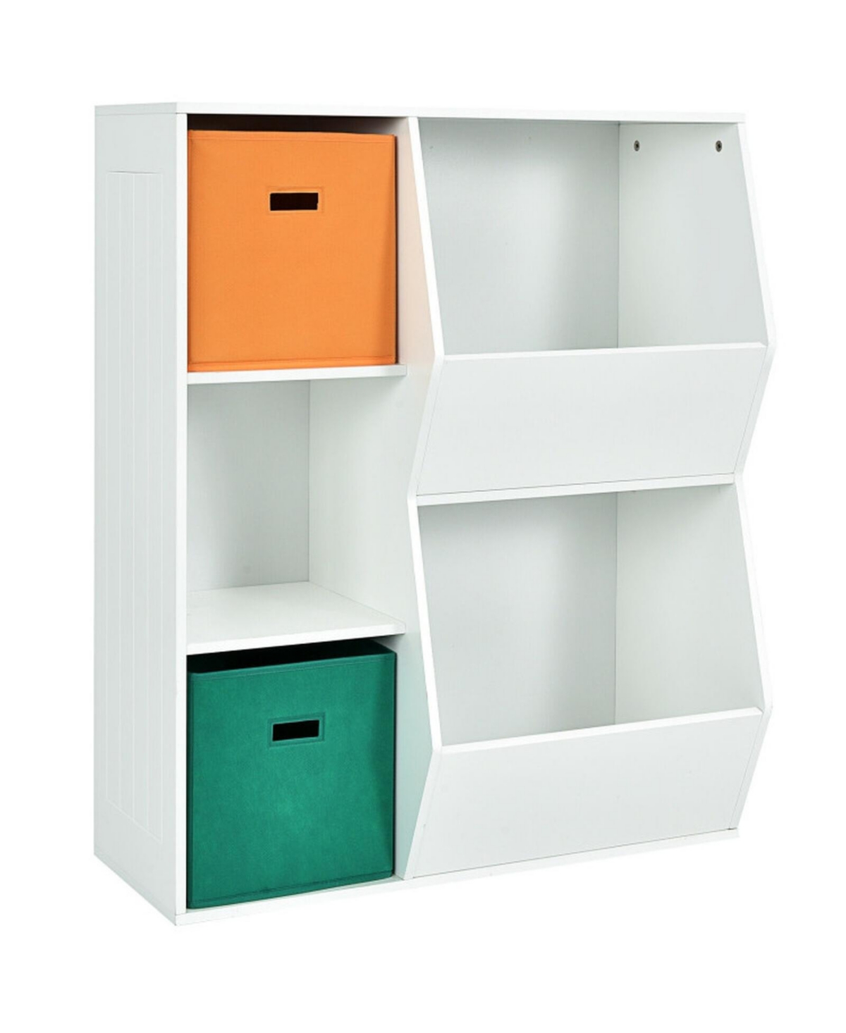 Click here for Gouun Kids Toy Storage Cabinet with 3 Open Cubes a... prices