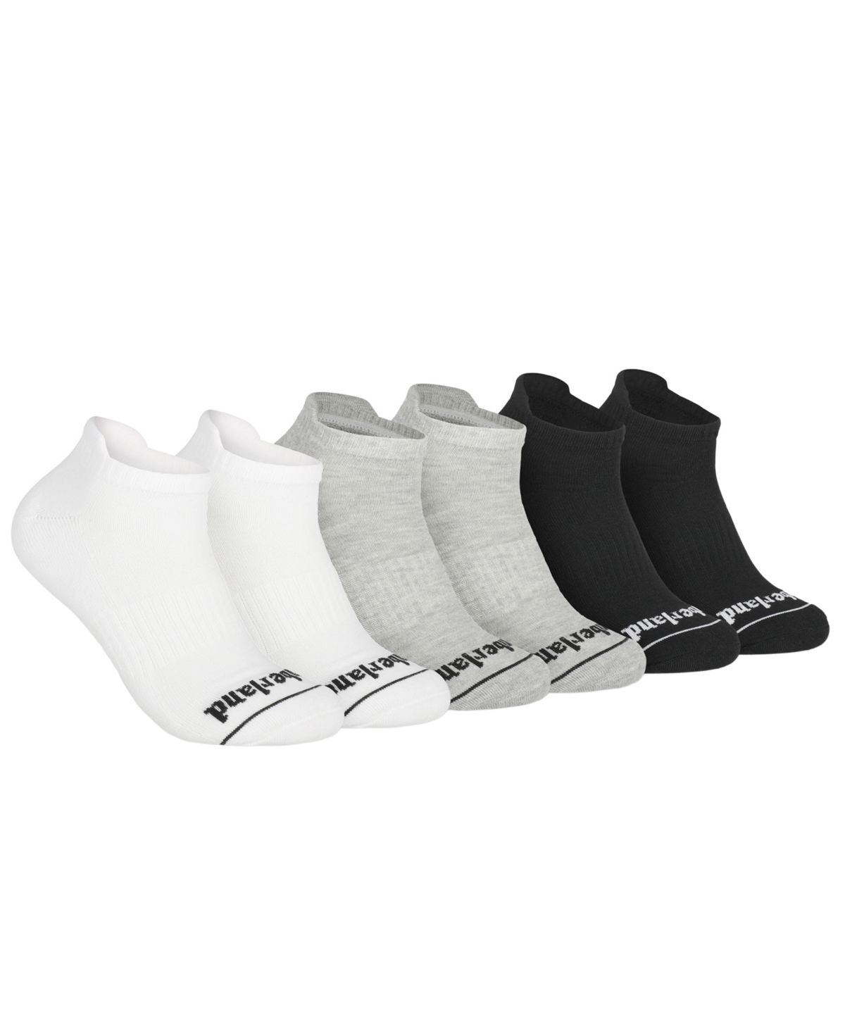 Click here for Timberland Mens 6-Pack Millboro No Show Socks - Bl... prices