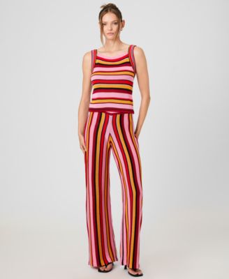 Click here for French Connection Womens Striped Sleeveless Top Mo... prices