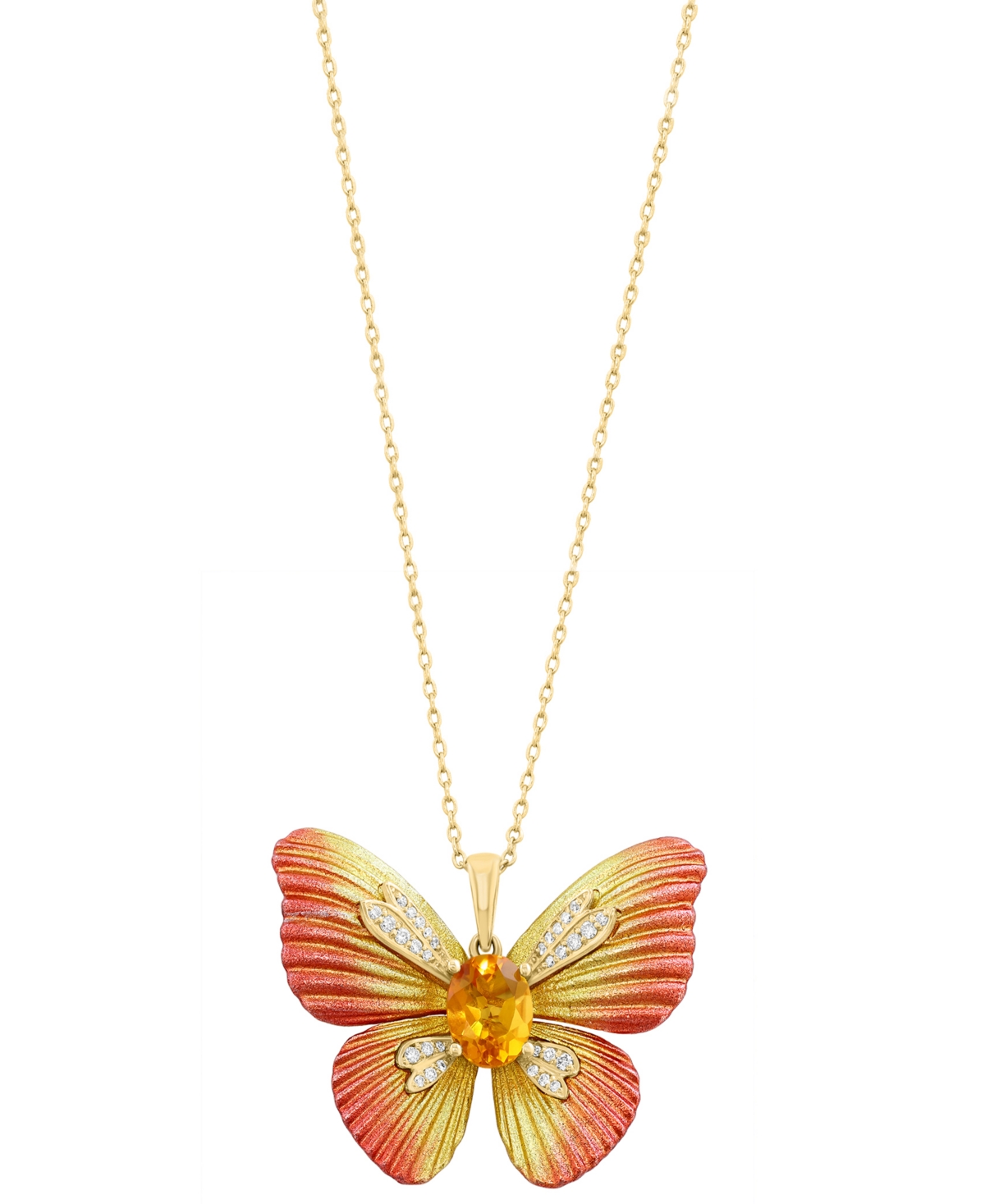 Click here for Effy Collection Citrine (1 ct. t.w.) and Diamond (... prices