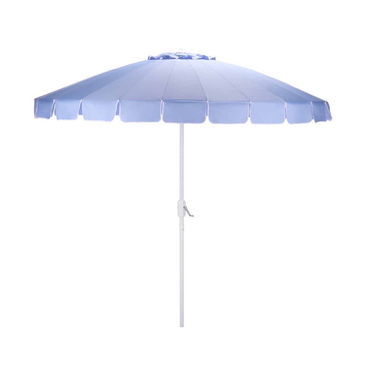 Click here for Augusta Home Panza 9 Ft Crank Umbrella - Baby blue... prices