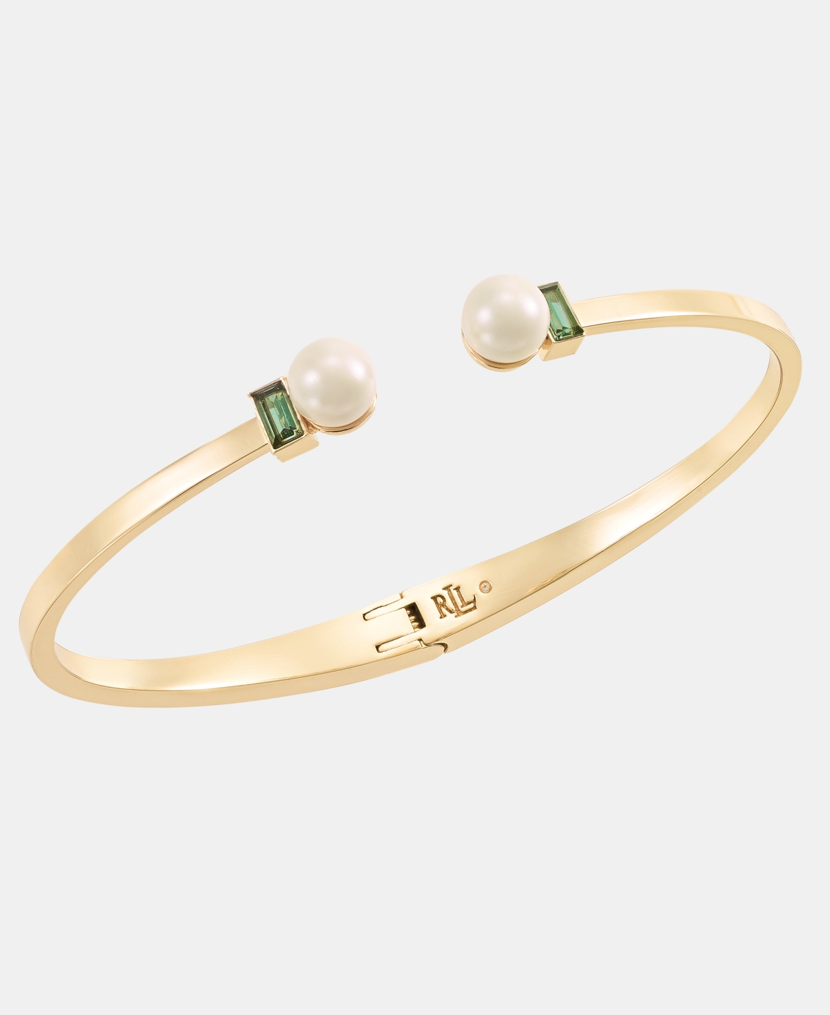 Click here for Lauren Ralph Lauren Baguette Stone & Imitation Pea... prices