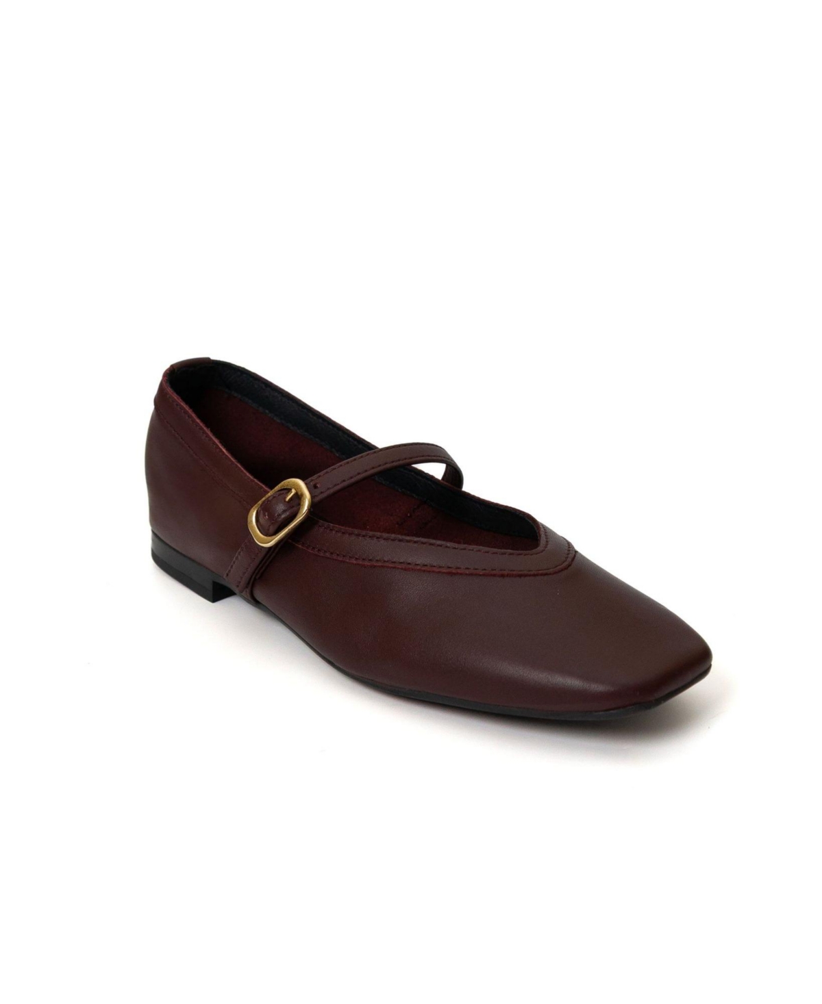 Click here for Menina Step Womens Greta Leather Mary Jane Flat -... prices