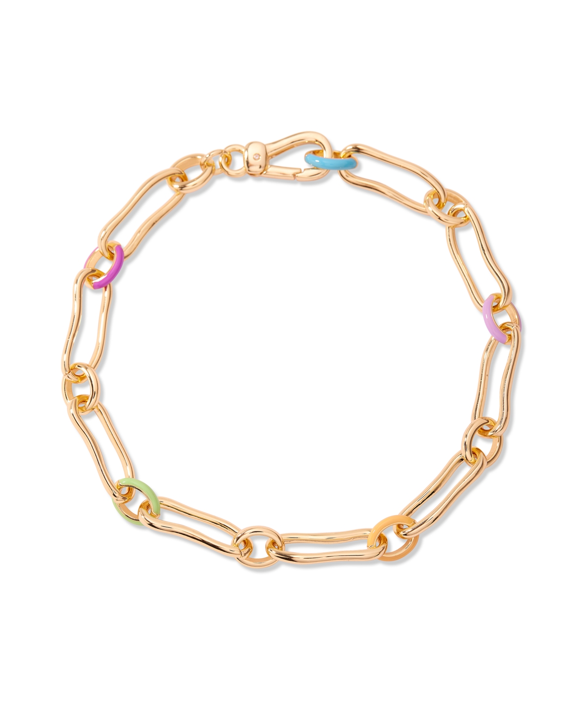 Click here for brook & york Gold-Tone Plated Del Mar Anklet - Gol... prices