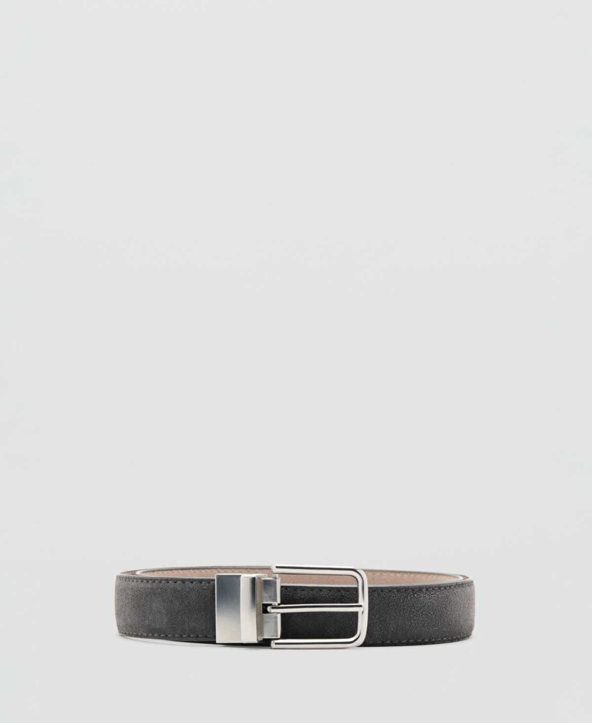 Click here for Mango Mens Reversible Suede Leather Belt - Sand prices