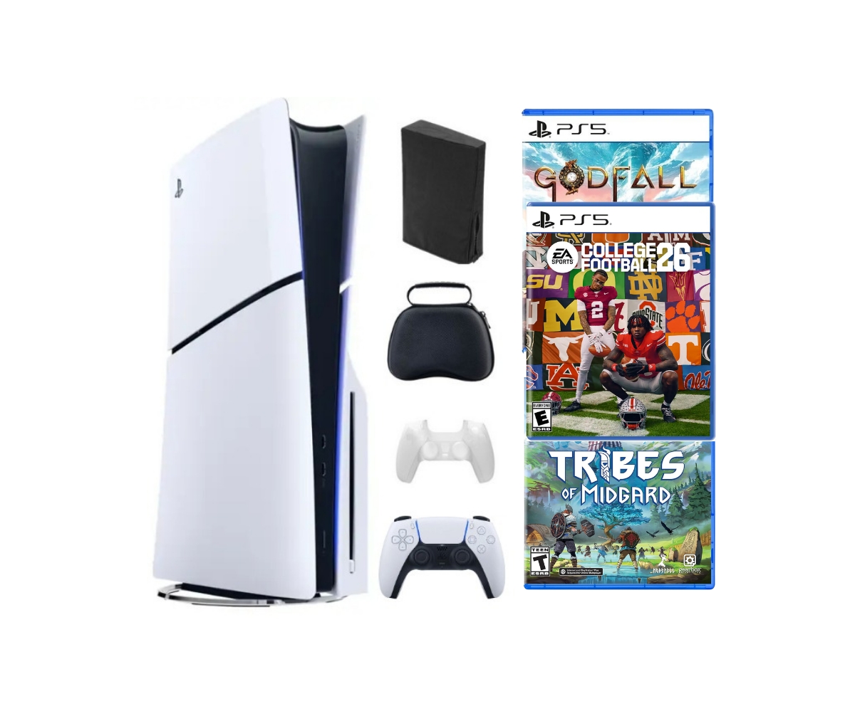 Click here for Sony Playstation 5 Slim Disc Bundle With College F... prices