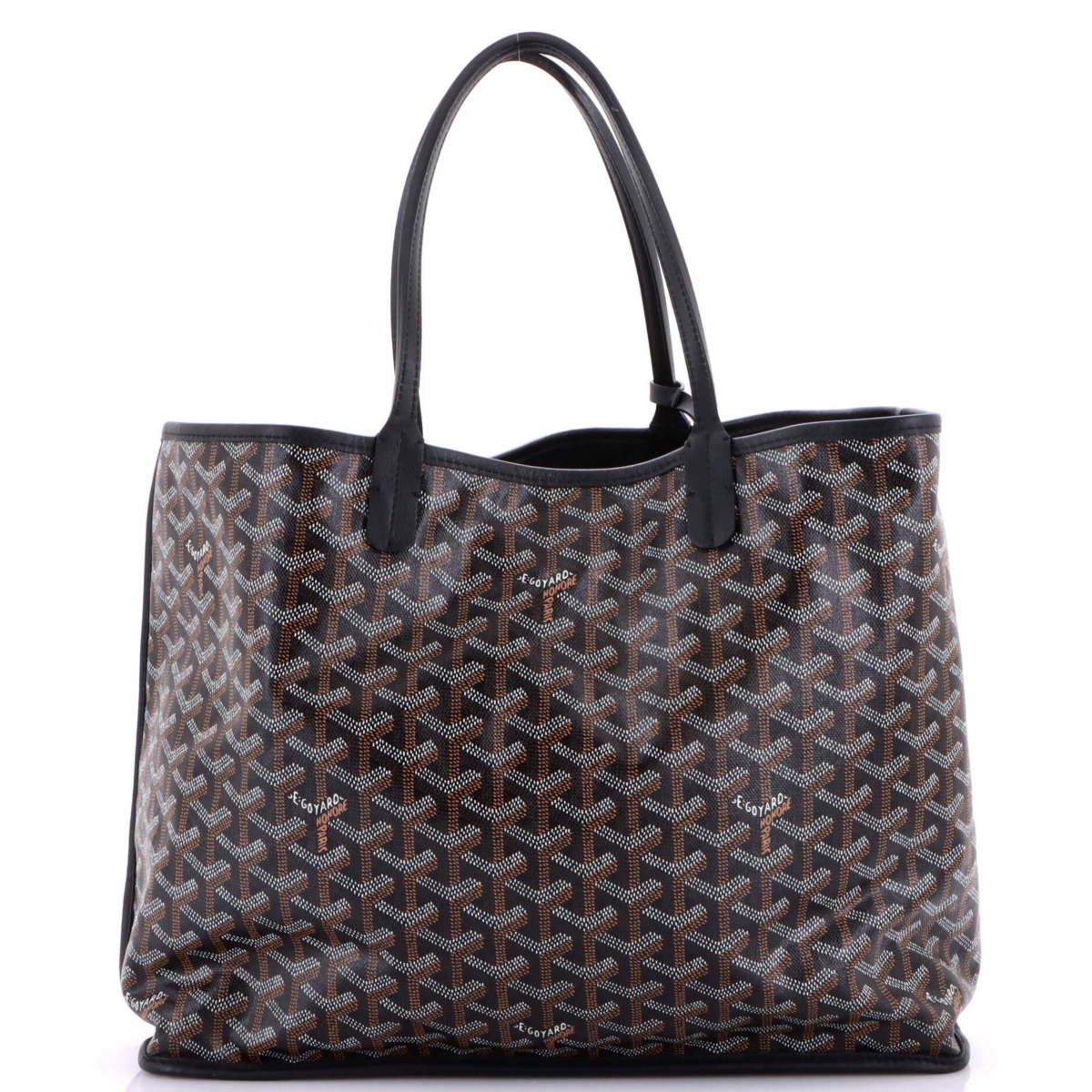 Click here for Pre-Owned Goyard Pm Anjou Reversible Tote Coated C... prices