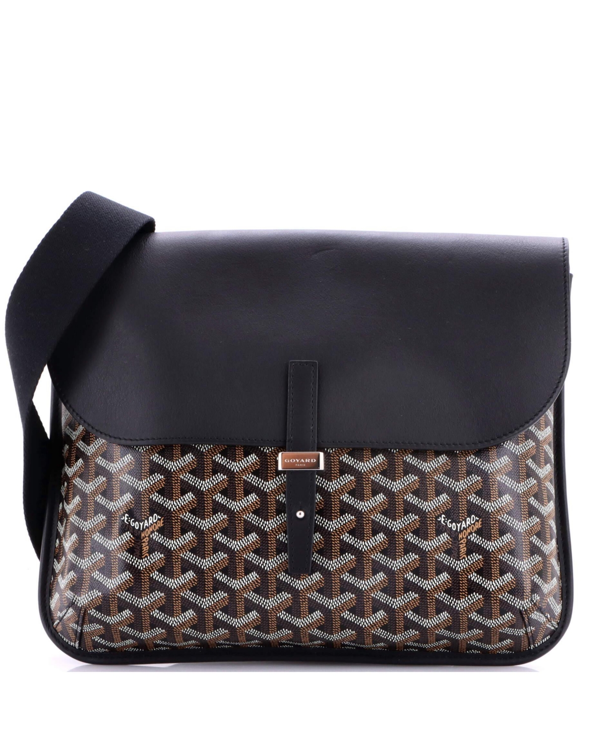 Click here for Pre-Owned Goyard Coursier Messenger Bag Coated Can... prices