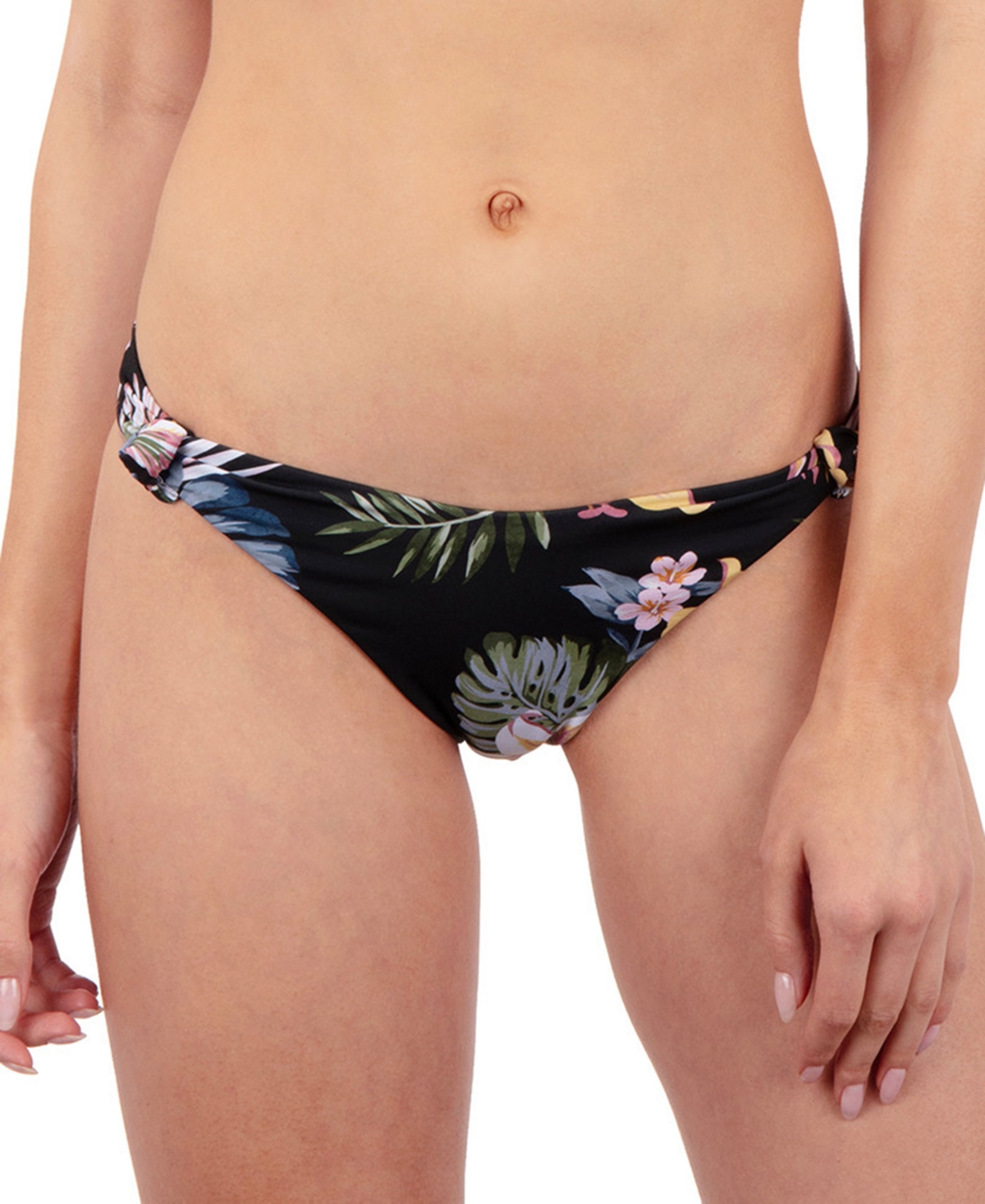 Click here for Hurley Womens Lily Lux Scoop Knot Swim Bottoms - B... prices