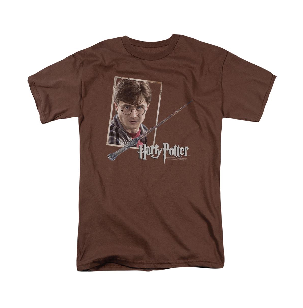 Click here for Harry Potter Big & Tall Harrys Wand Portrait T-Shi... prices