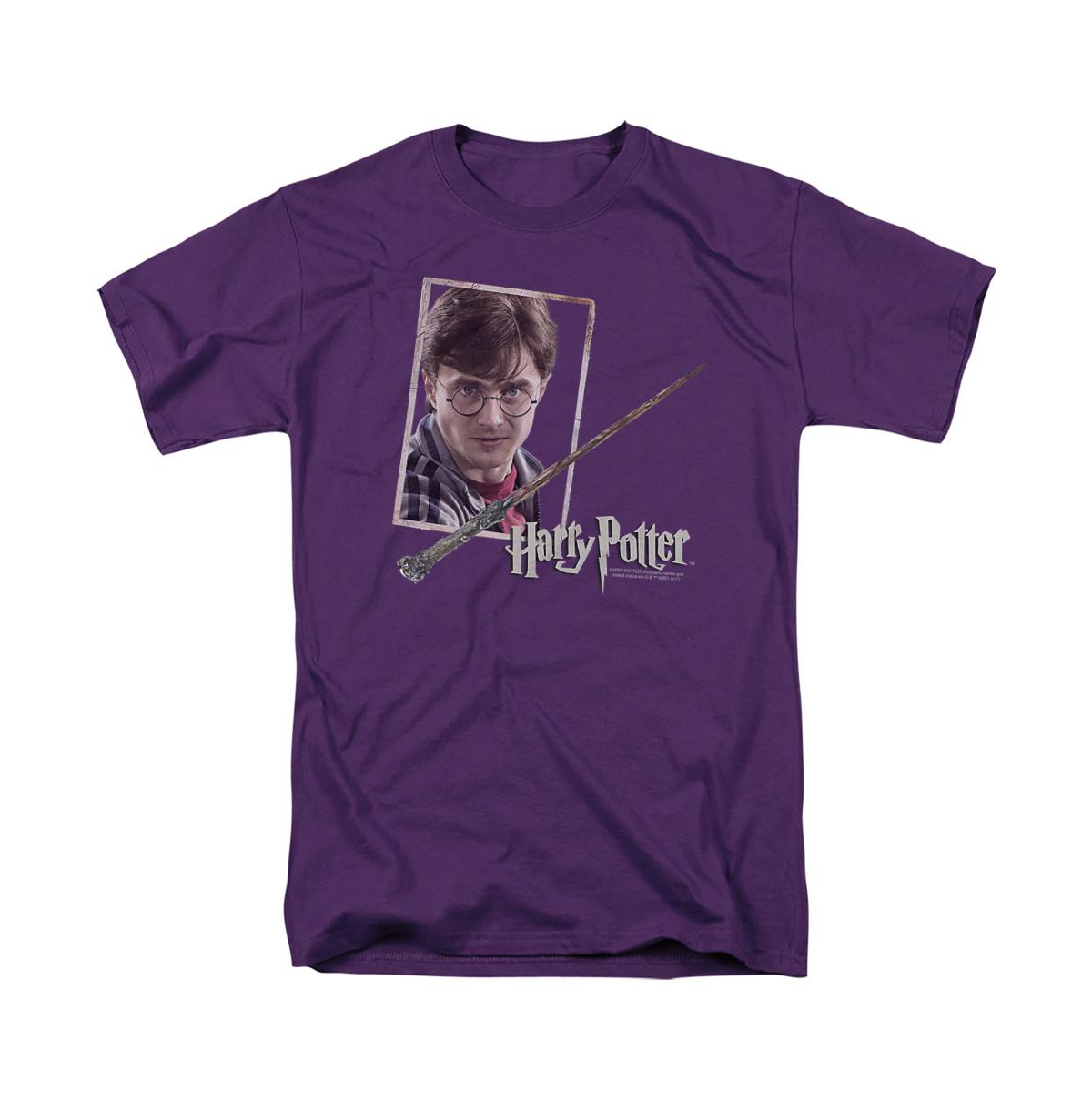 Click here for Harry Potter Big & Tall Harrys Wand Portrait T-Shi... prices