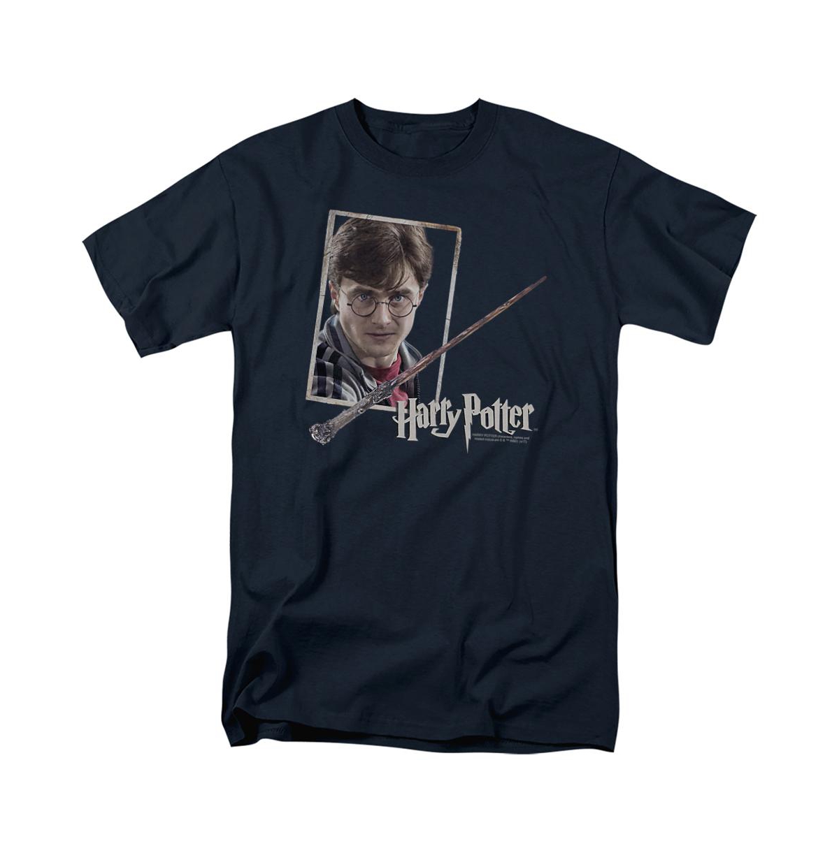 Click here for Harry Potter Big & Tall Harrys Wand Portrait T-Shi... prices