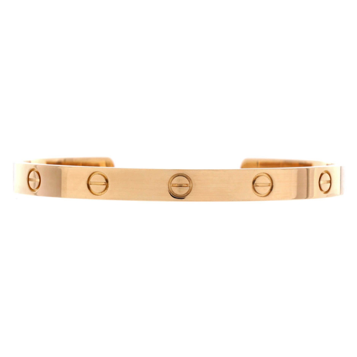 Click here for Pre-Owned Cartier Love Cuff Bracelet - 18k yellow... prices
