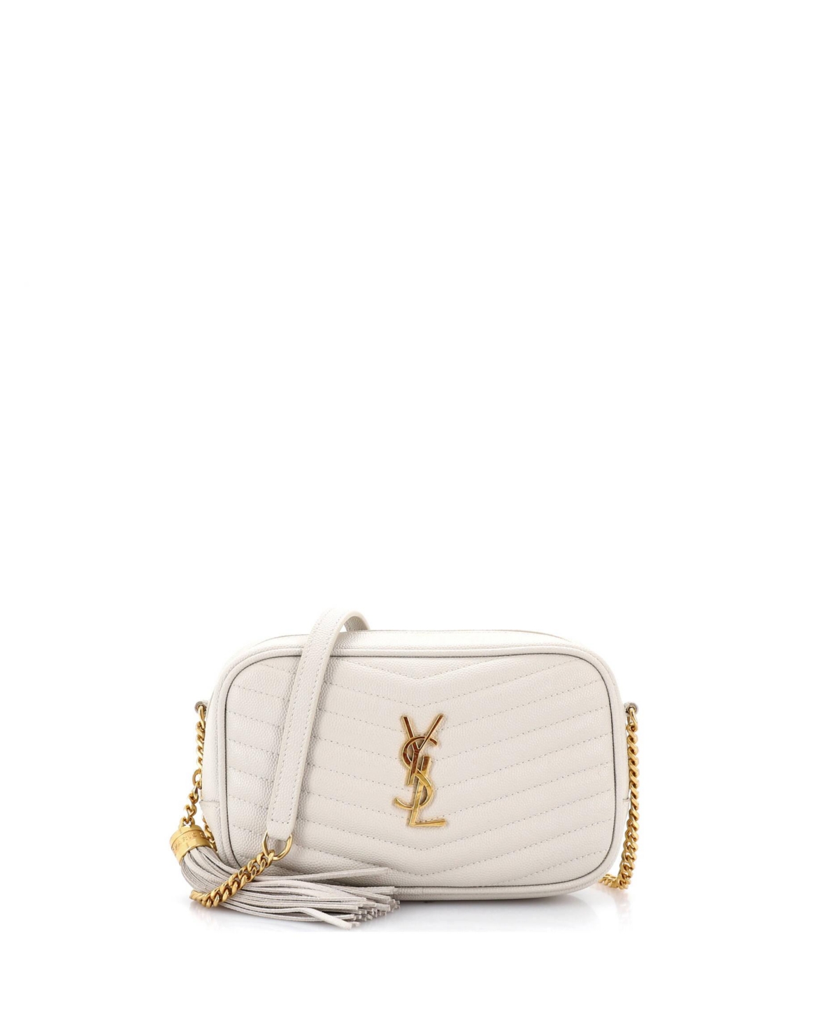 Click here for Pre-Owned Saint Laurent Mini Lou Camera Bag Matela... prices