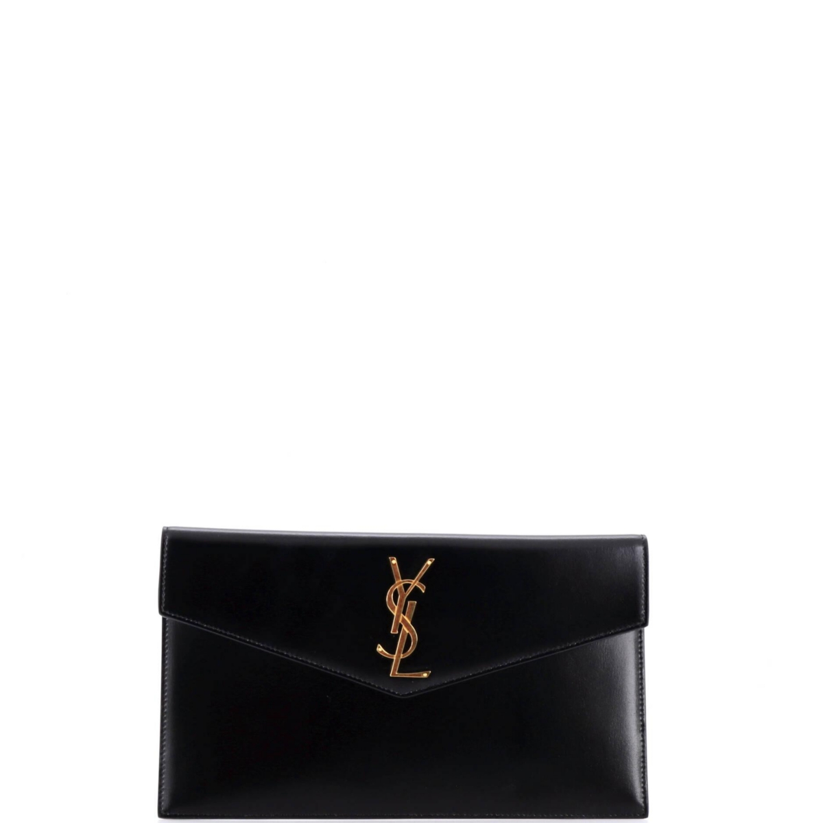 Click here for Pre-Owned Saint Laurent Uptown Pouch Leather - Bla... prices