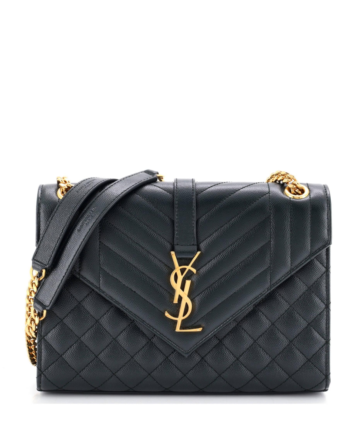 Click here for Pre-Owned Saint Laurent Medium Classic Monogram En... prices