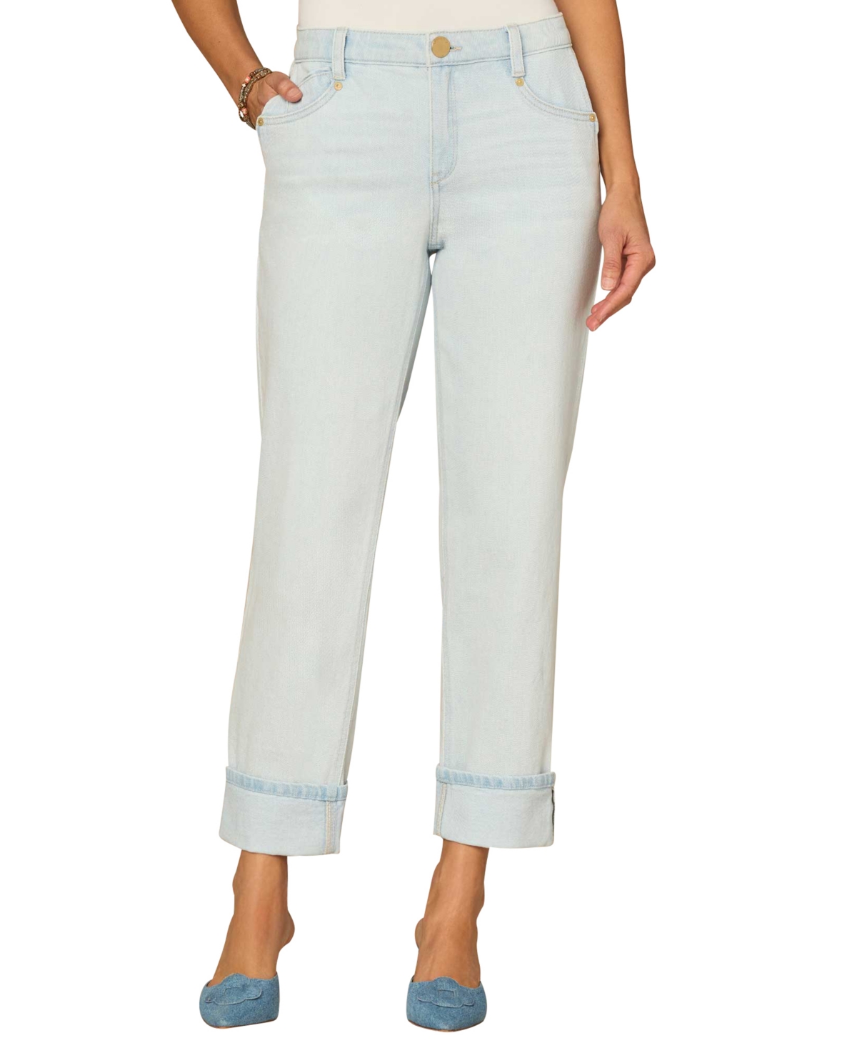 Click here for Democracy Petite AbSolution High-Rise Boyfriend Je... prices