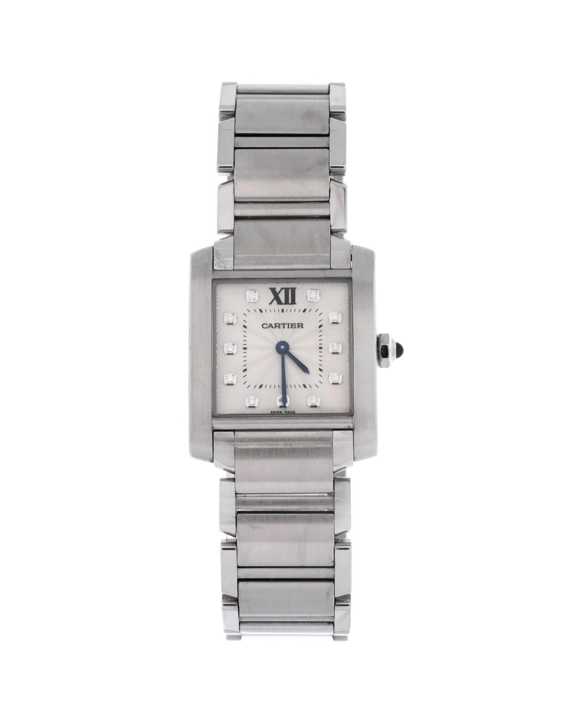 Click here for Pre-Owned Cartier Tank Francaise Quartz Watch in S... prices