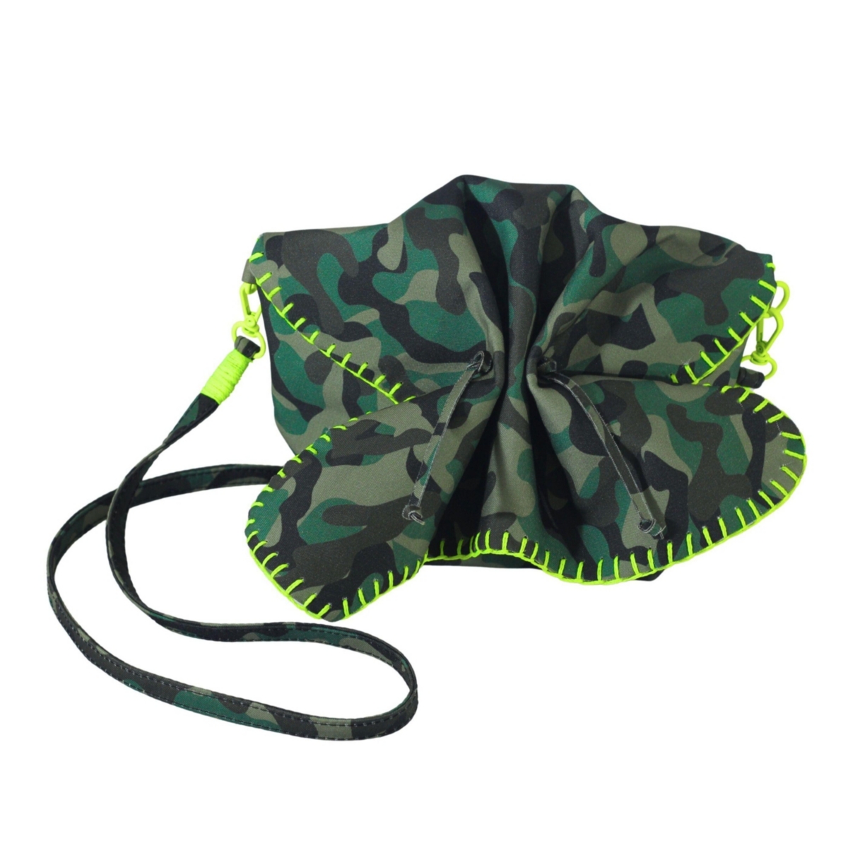 Click here for Carlos Falchi Butterfly Leather Bag - Camoflauge prices